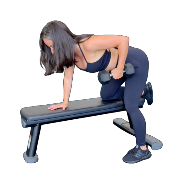 How to Do Dumbbell Single Arm Row | Exercise Guide | Strong Curves